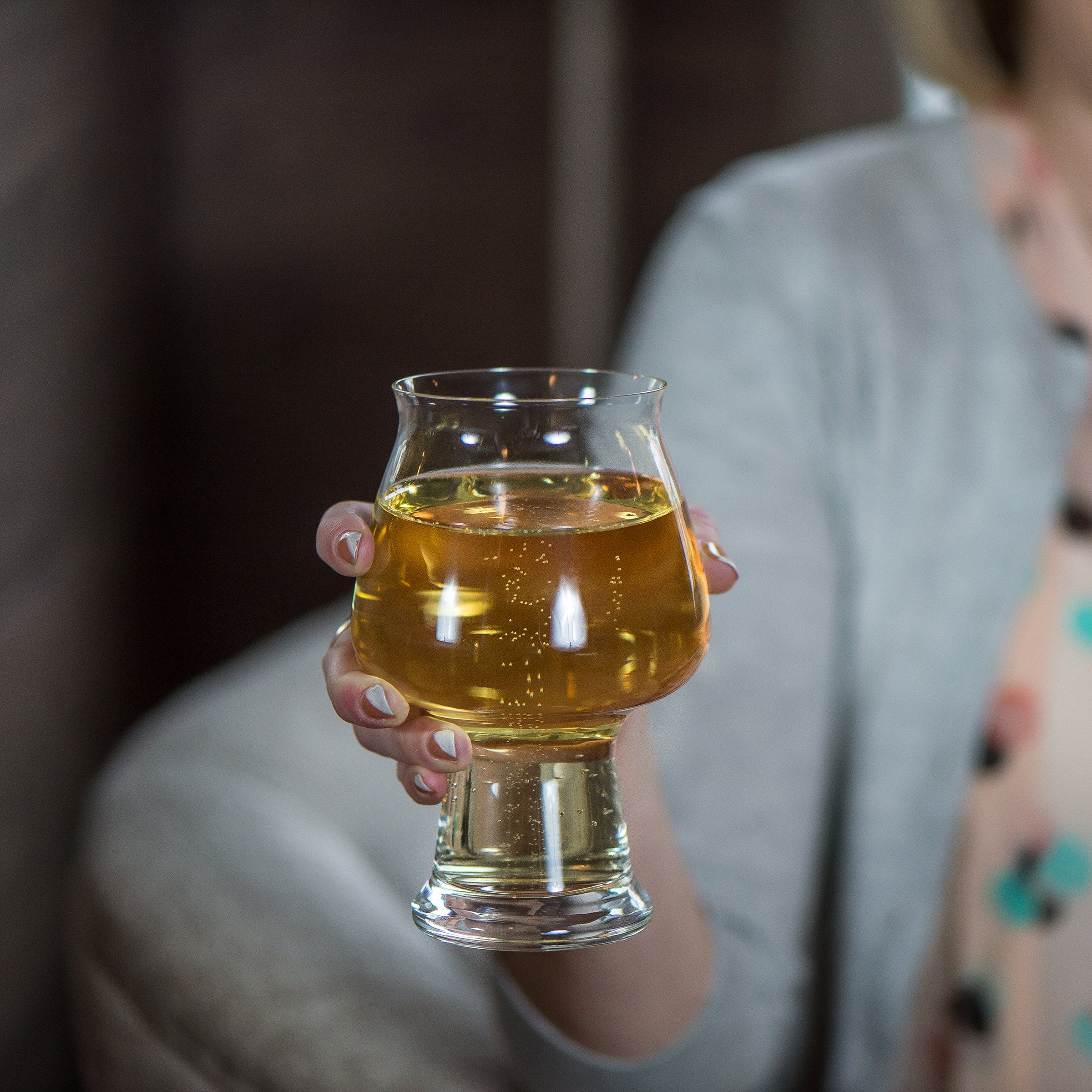 Italian Premium Cider Beer Glasses | 17oz | Birrateque | Set of 2 ...