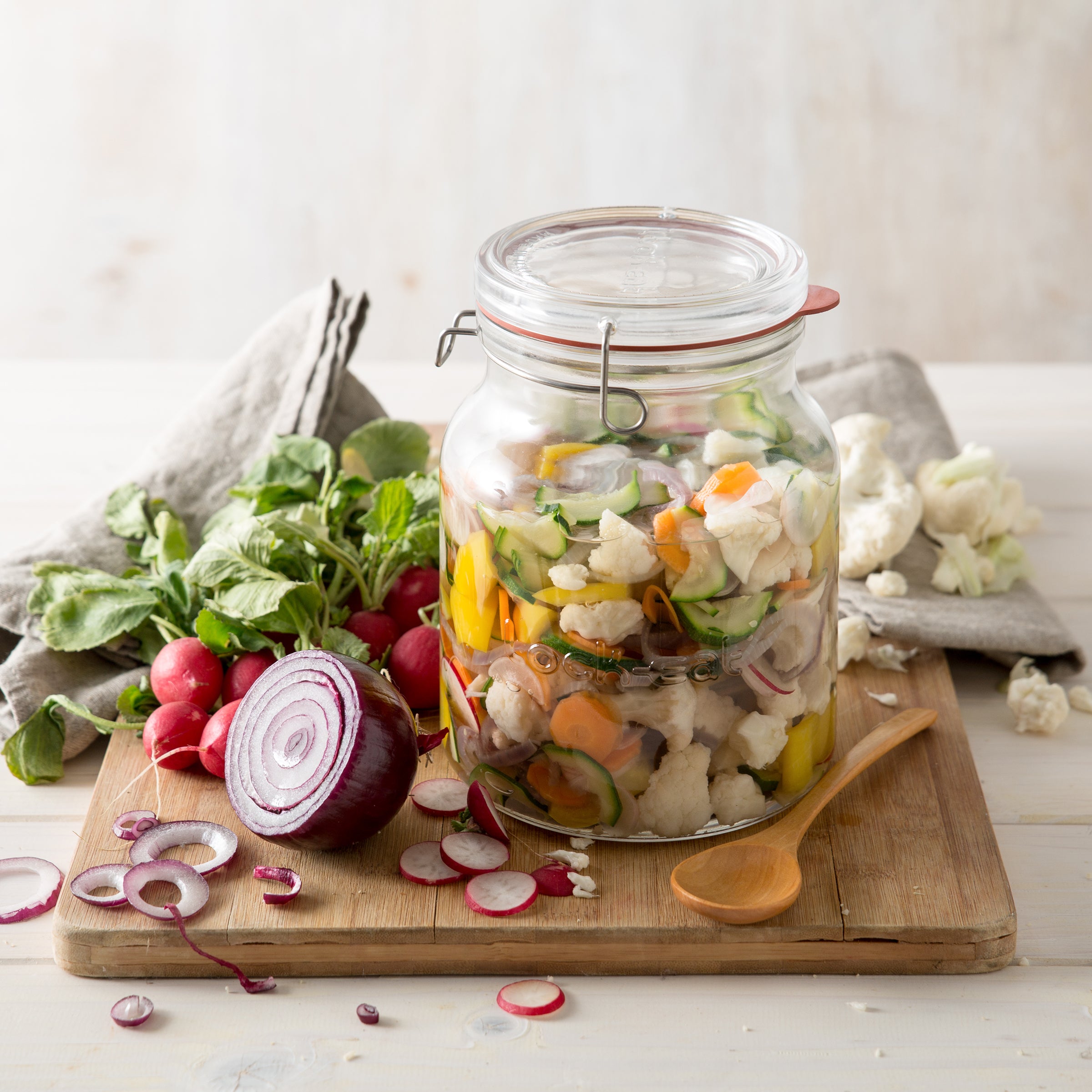 Italian Premium Handy Canning & Food Jar | 67.75oz | Lock-Eat | 1 Piece ...